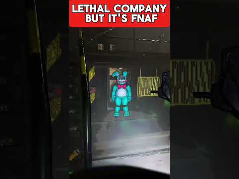 LETHAL COMPANY BUT ITS FNAF #funnyvideo #fnaf #funny #funnyshorts #shorts #lethalcompany #funny
