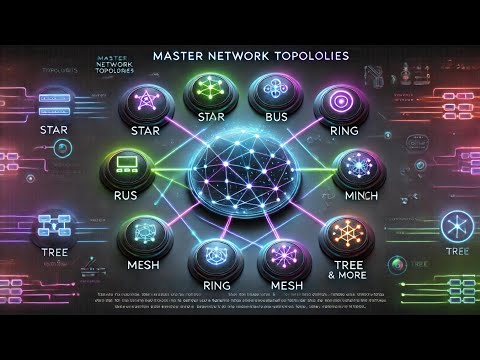 Network Topologies (Star, Bus, Ring, Mesh, Ad hoc, Infrastructure, & Wireless Mesh Topology)