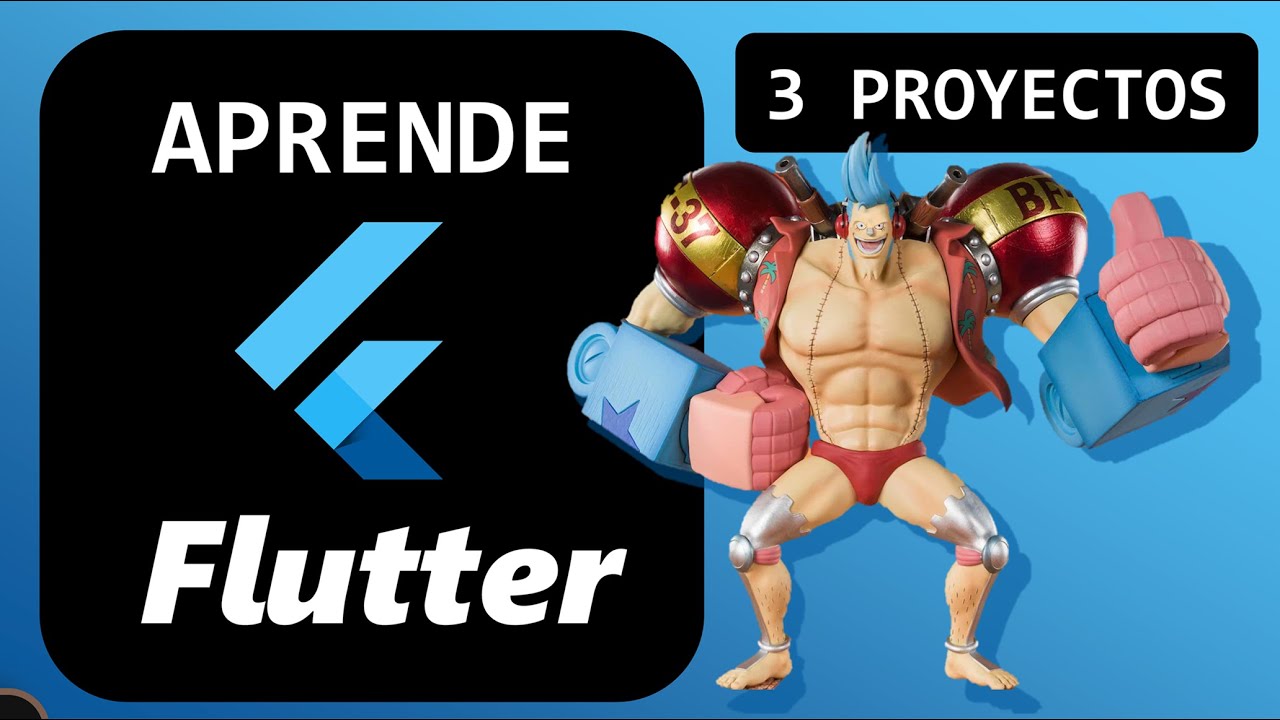 Aprende FLUTTER! con 3 proyectos incluidos