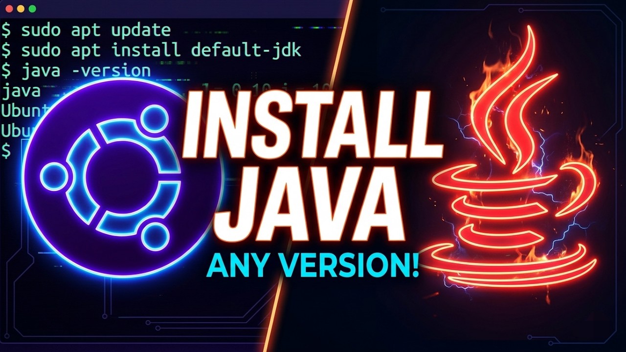 How to Install any Java Version on Ubuntu (2026)