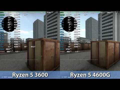 Ryzen 5 3600 vs Ryzen 5 4600G / Pro 4650G - CPU Test Part 1 (Radeon VII)