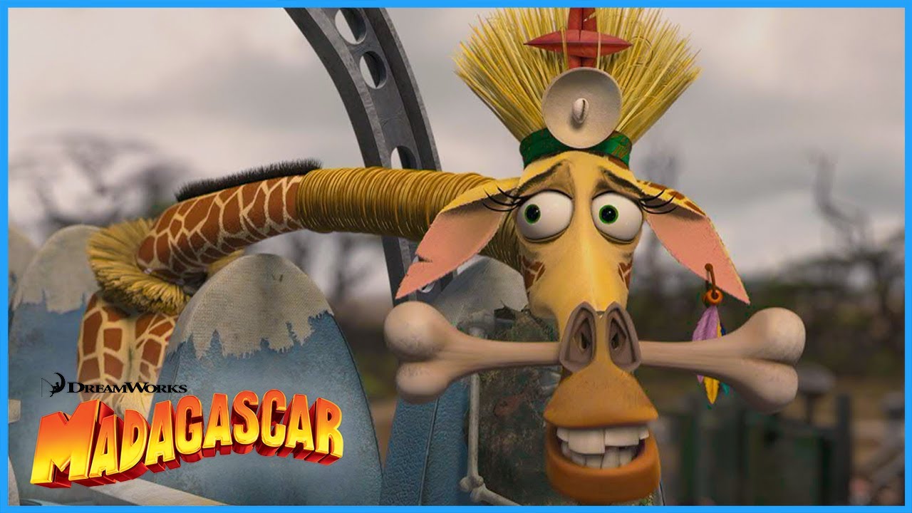 Melman: The Funniest Giraffe 🦒 | DreamWorks Madagascar