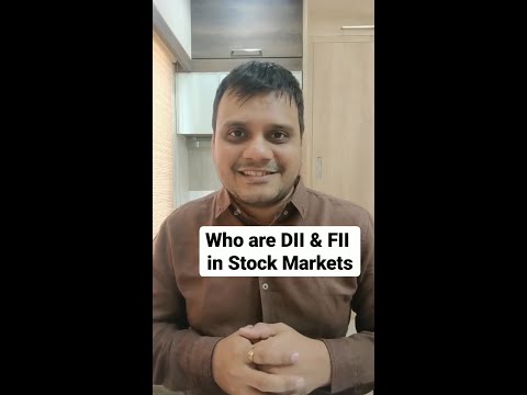 Who are DII & FII in Stock Markets
