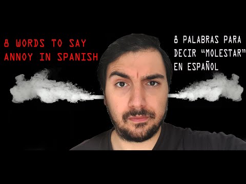 ¡No molestes! Spanish lesson - ways to say annoy in SPANISH🇪🇦🇲🇽 - Learn Spanish