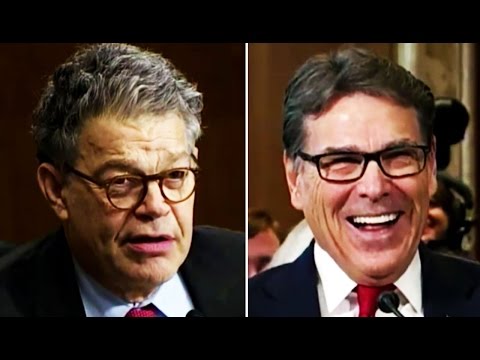 AWKWARD: Rick Perry Makes Awkward Sexual-Innuendo Joke to Al Franken at Hearing & It's So Awkward