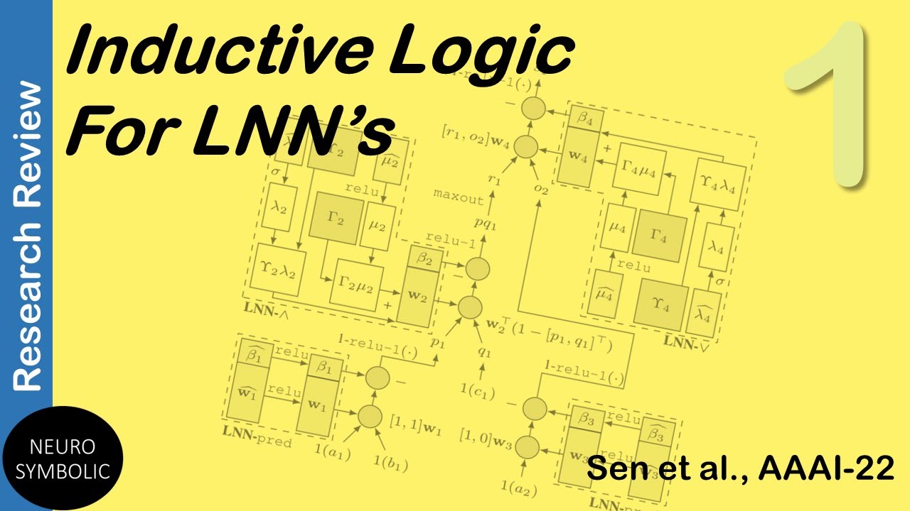 (Pt. 1) Inductive Logic Programming with LNN's