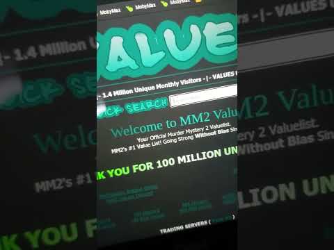 mm2 values.com site you can where you can look up the values of mm2 wepons