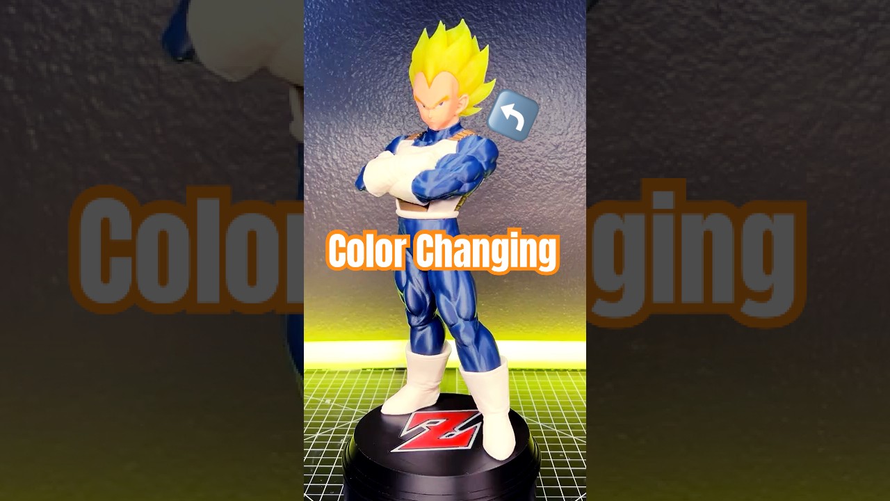 Vegeta Goes Super Saiyan In Real Time!