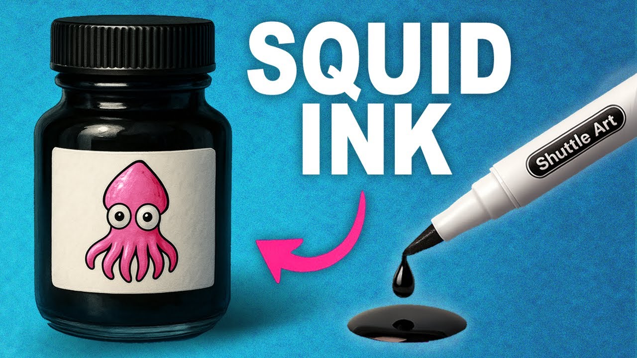 Drawing Using Squid Ink!?