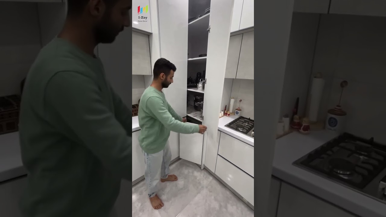 Kitchen Storage Ideas: Maximizing Every Corner for a Clutter-Free Space | I-Zay Home #kitchendesign