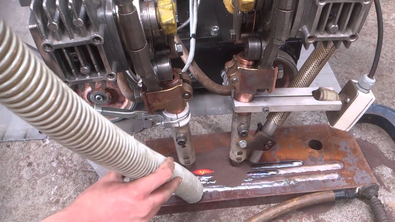 ESAB Sub Arc Test on DC with ESAB LAF 1250 Power Source at Westermans