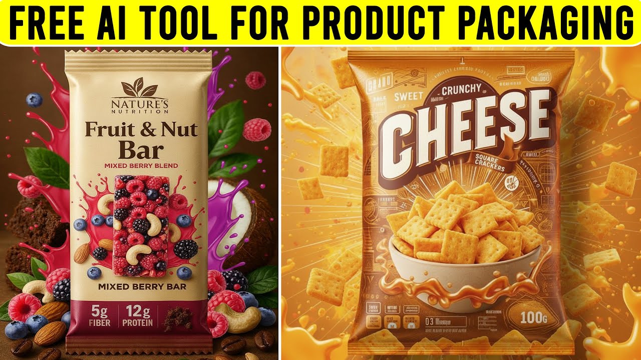FREE AI Image Generator for Product Packaging and UGC Ads Design - Nano Banana