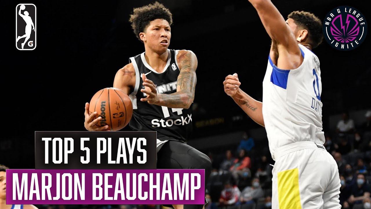 MarJon Beauchamp's Top 5 Plays of the 2021-22 Season