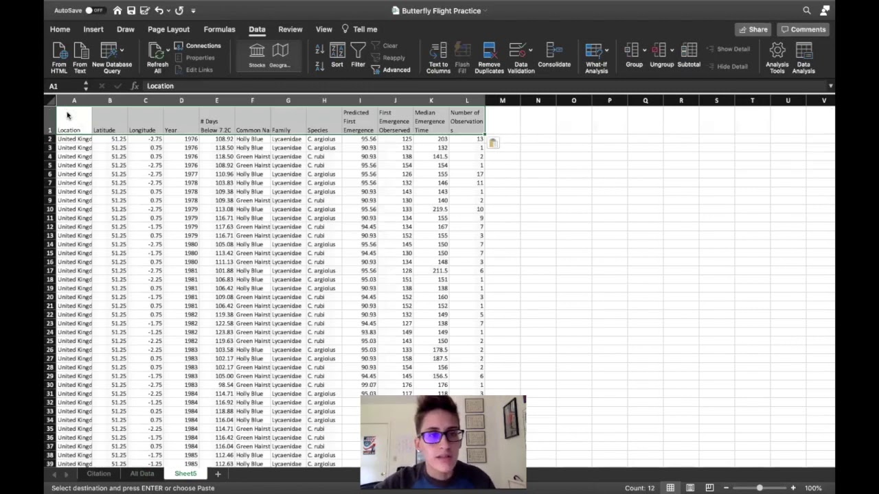 EDDIE Module Excel Tutorial