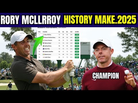 Masters 2025: Rory McIlroy Leads After Round 3 at Augusta – DeChambeau in Hot Pursui. THE MASTER DAY