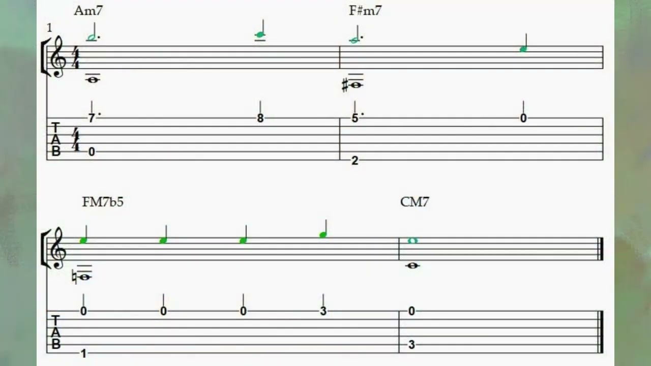 LESSON 3  MELODY AND BASS NOTE