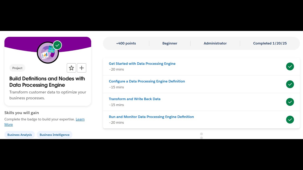 Get Started with Data Processing Engine | Build Definitions and Nodes with Data Processing Engine