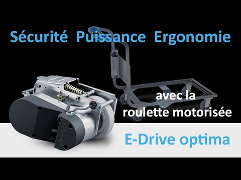 Roue motorisée relevable chariot industriel E DRIVE OPTIMA | Devis