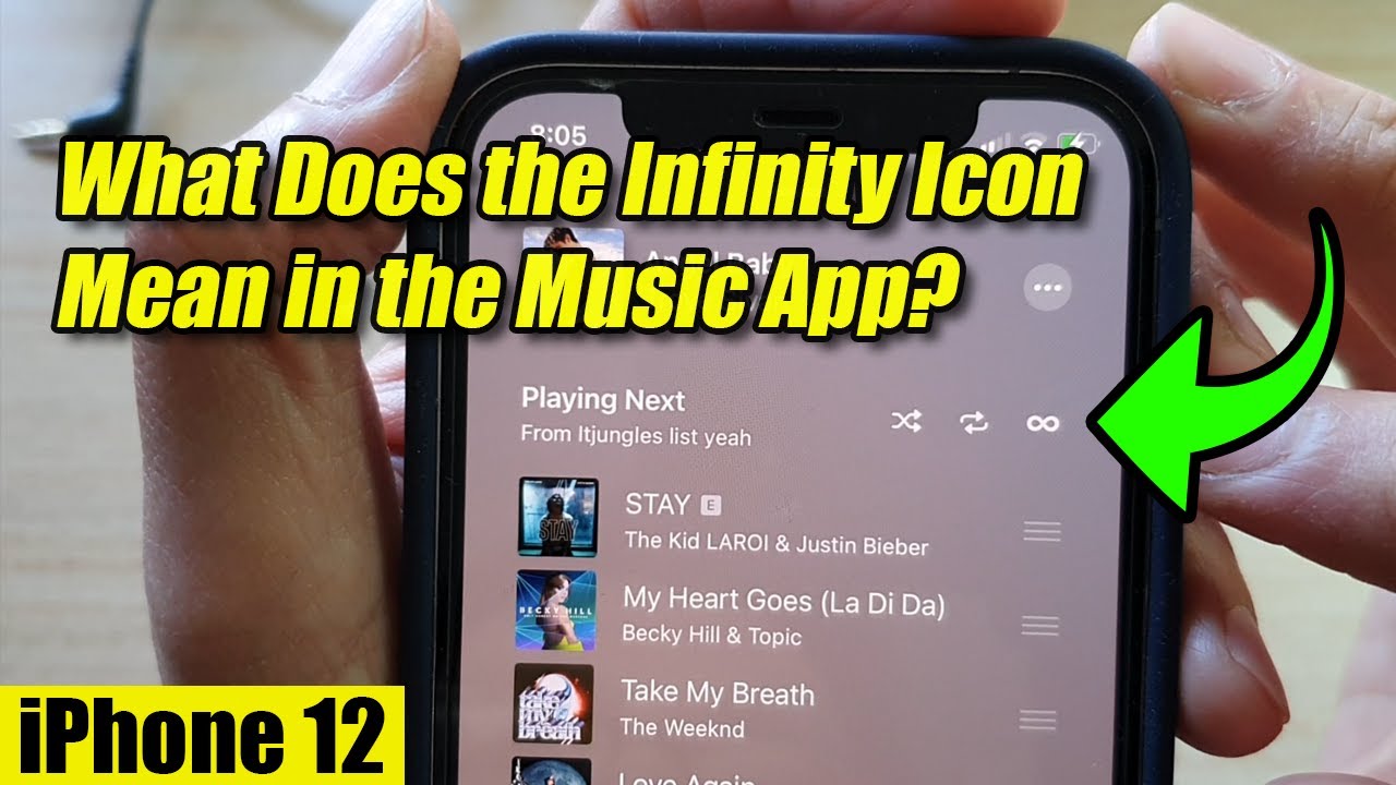 iPhone 12: What Does the Infinity Icon Mean in the Music App?