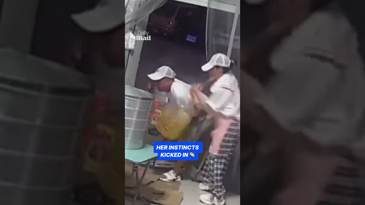 Une femme utilise un seau d'huile pour sauver son mari d'une électrocution.