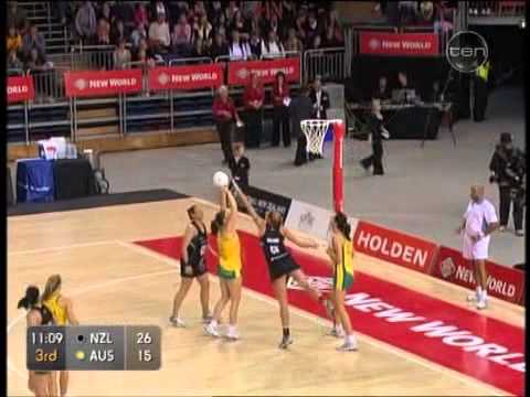 Netball: Diamonds v Silver Ferns New World Series 2008 Test 2