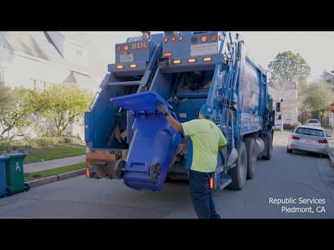 Garbage Trucks at Work
