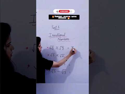 Irrational Numbers 🔥 #youtubeshorts #shorts #maths #class9