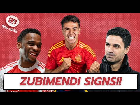 Arsenal latest news: Zubimendi signs | Emirates Cup details | Madueke rumours | Lokonga's future