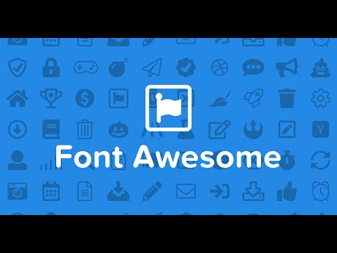 How to add Font-awesome 5 Icons offline & CDN |Pure CSS+HTML