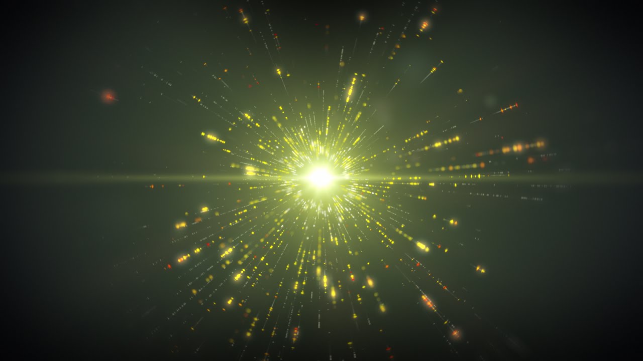 Futuristic Particle Explosion