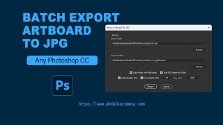 GitHub - abdul-karim-mia/Batch-Export-Artboard-To-JPG: This Adobe Photoshop script streamlines ...