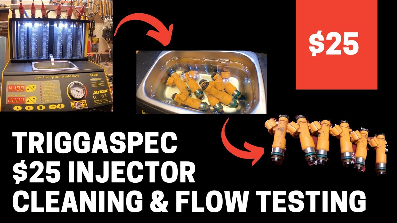 TriggaSpec Injector Cleaning & Flow Testing Service ($25)