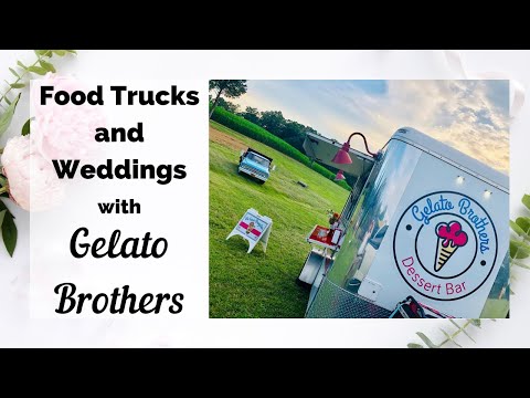 Food Trucks for a Wedding with Gelato Brothers