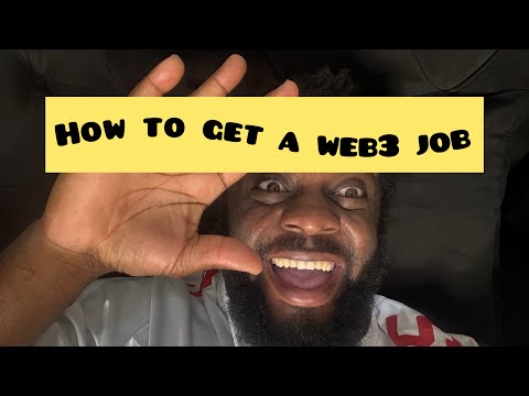 How to get a web3 job