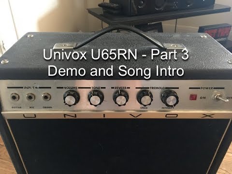 KILLER EXC COND! 1976 Univox U65-RN Guitar Combo Amp | Reverb