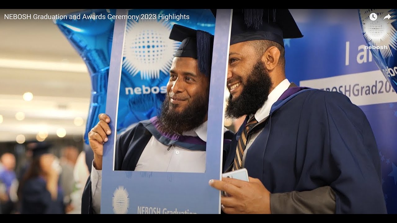 NEBOSH Graduation and Awards Ceremony 2023 Highlights