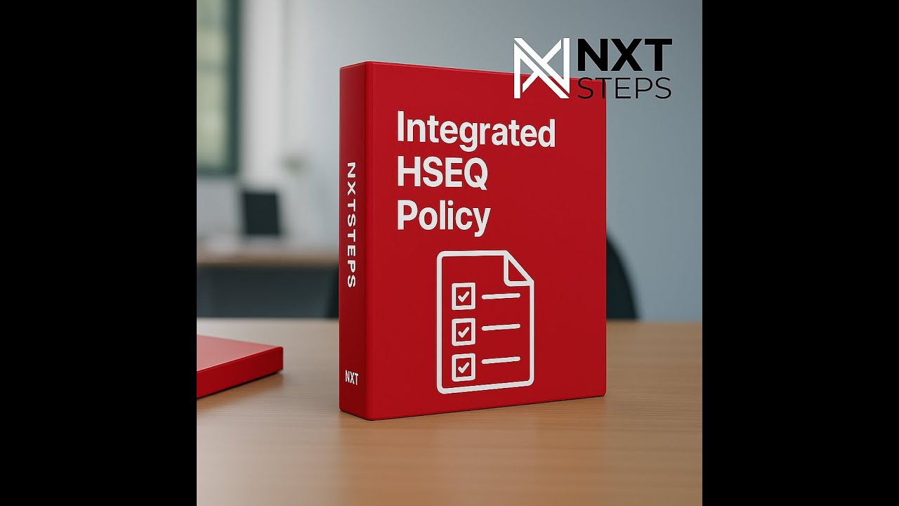 Integrated HSEQ Policy Template  |  ISO 9001, ISO 14001 & ISO 45001
