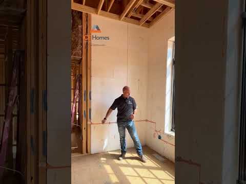 ICF Homes concrete homes before the drywall goes up. Builder Dave walks you through