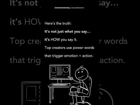 ⚡ 30 Power Viral Posts Words That Actually Work #shorts