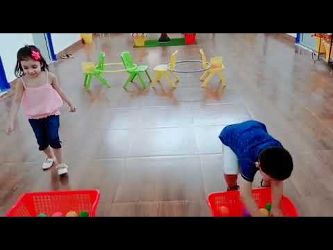 Gross Motor skill Development for UKG kids | Balance Game | #onlinepreschool #northernpreschool