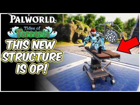 All The New BUILDINGS And What They Do In Palworld Tides Of Terraria Update!