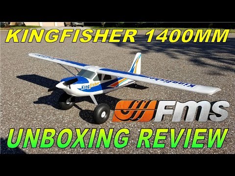 FMS KINGFISHER 1400mm UNBOXING REVIEW By: RCINFORMER