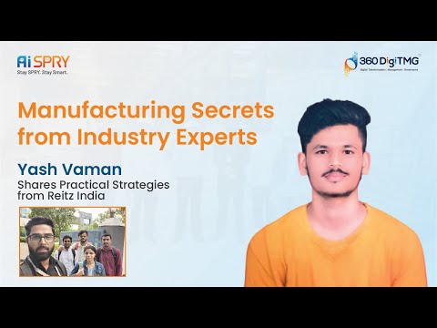 Yash Vaman - Student Experience | Reitz India | 360DigiTMG