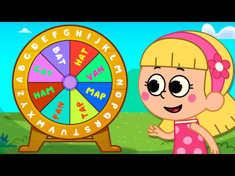Learn Words With Elly | Word Wheel | Fun Learning Videos | Nursery Rhymes Club