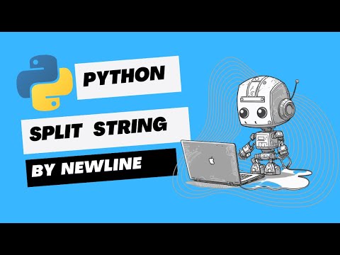 Split String by Newline Character | Python Tutorial