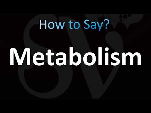 How to Pronounce Metabolism (CORRECTLY!)