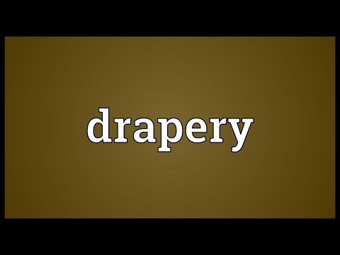 Drapery Meaning