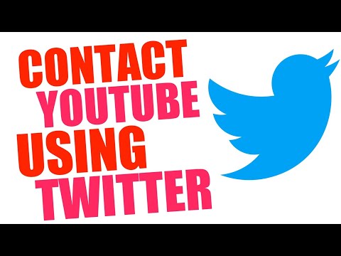 How To Contact YouTube Using Twitter