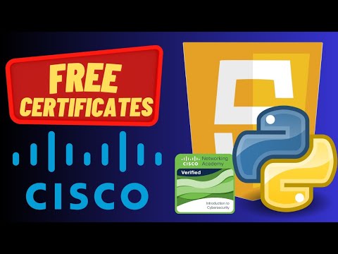 Free Certification Courses || Cisco Networking academy || BTech || Campus Placements