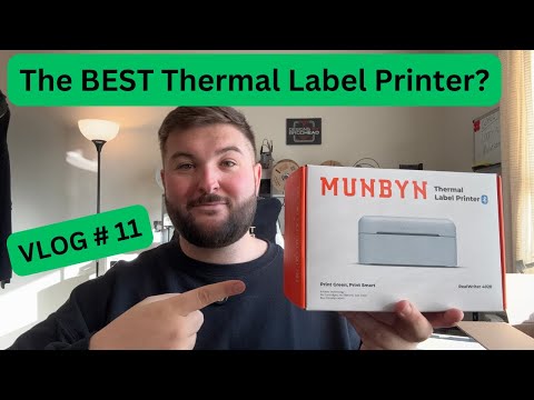 The BEST Thermal Label Printer for Small Businesses? | 3D Printing Business VLOG #11